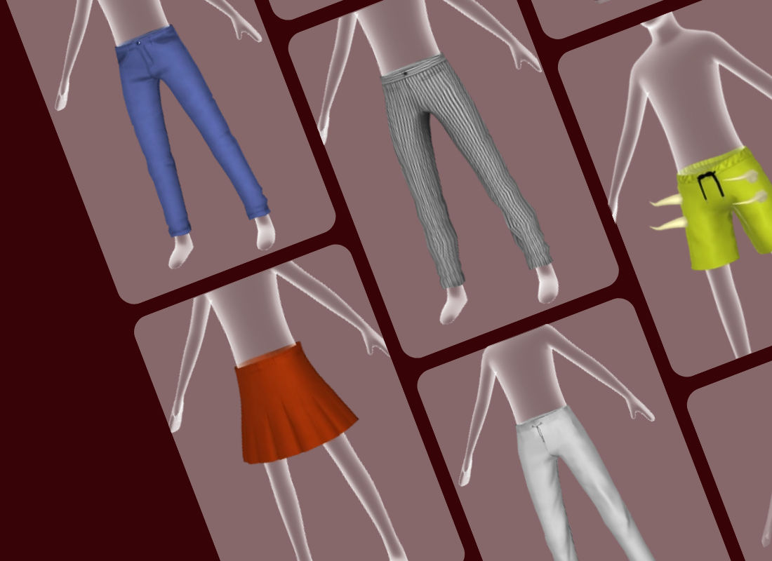 Roblox 3D Pants Templates | Customuse