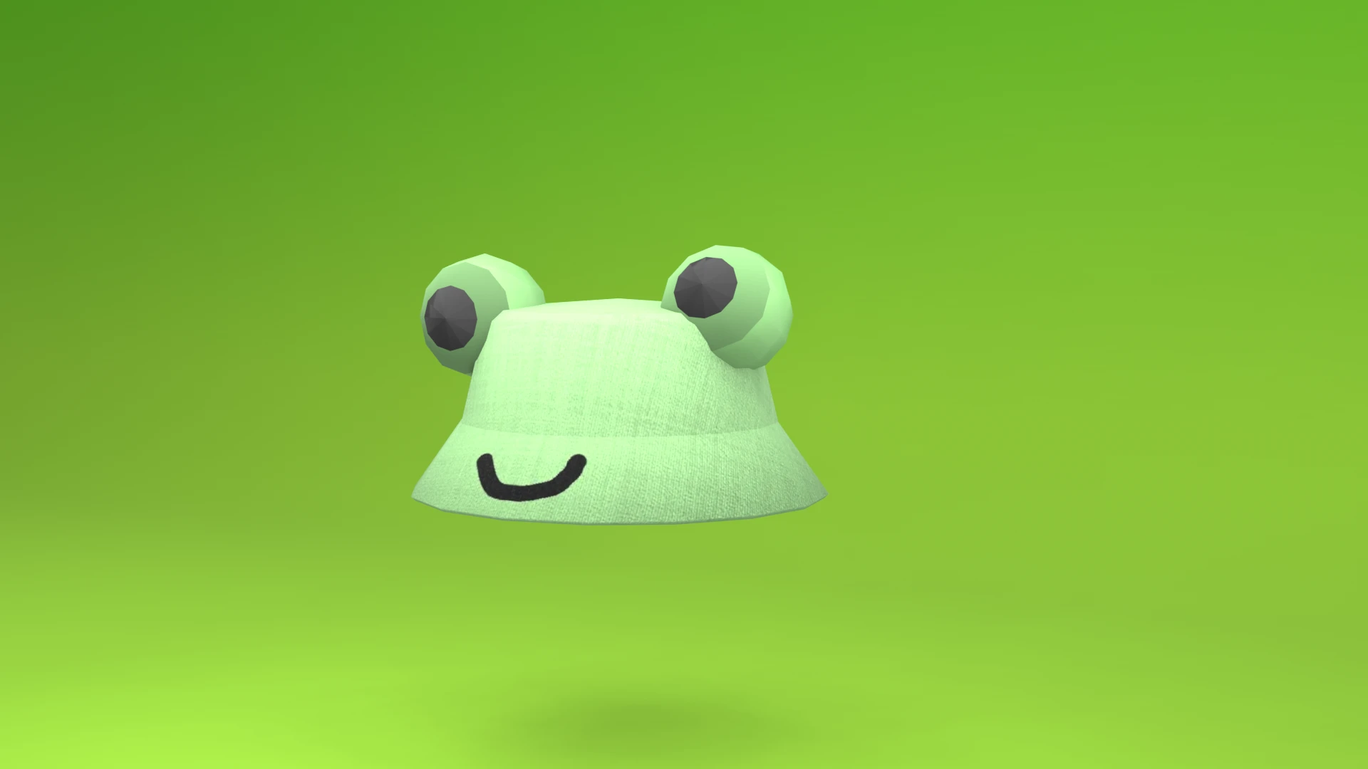 Frog Hat image for Roblox 3D by Ola Lesbiewsja | Customuse Publications
