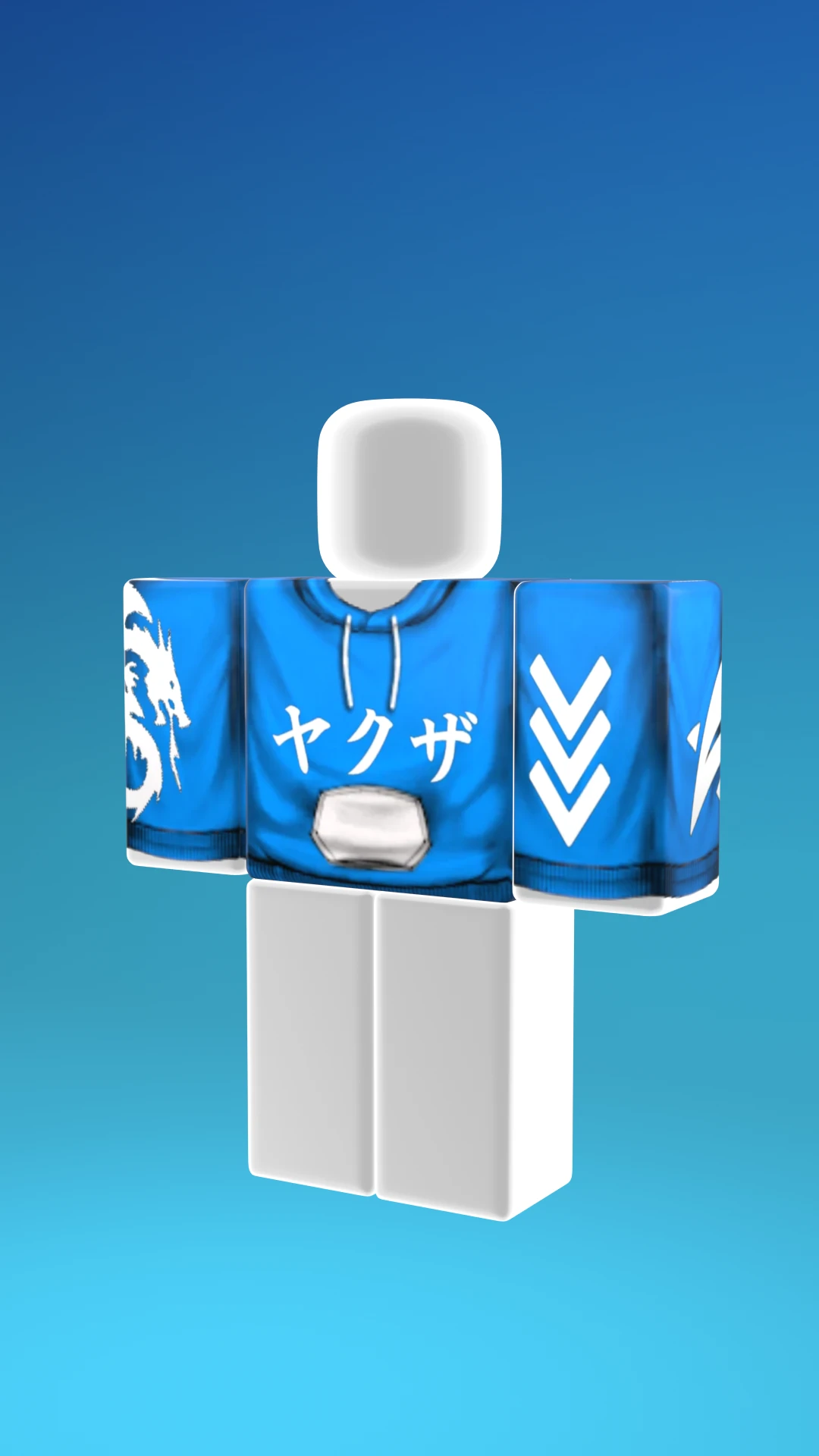 Blue jacket image for Roblox by creator11346115 | Customuse Publications